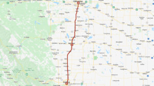 Edmonton to Calgary - Red Arrow